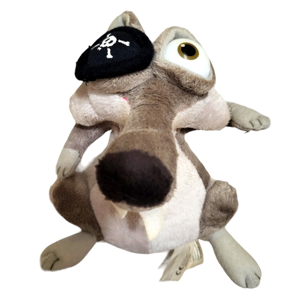 Ice Age | Toys | Ice Age Continental Drift Pirate Scrat Plush Stuffed ...